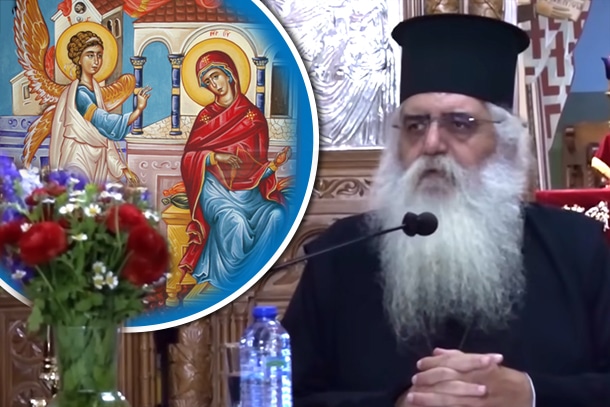 Μητροπολίτης Μόρφου Νεόφυτος: «Μὲ ἔστειλε ἡ Θεοτόκος νὰ σοῦ πῶ ...